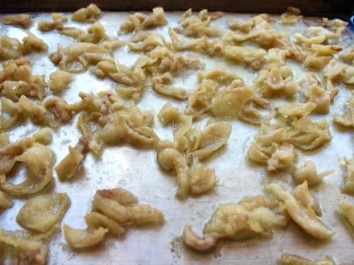 How To Make Schmaltz and Gribenes - Recipe and Tutorial