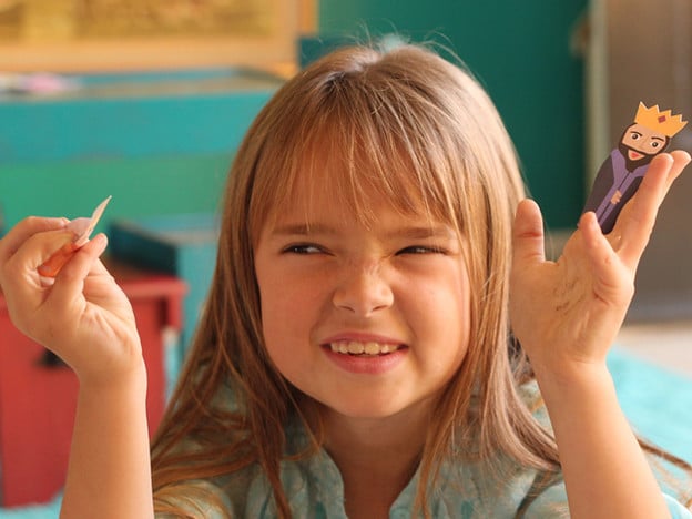 Purim Finger Puppets - Jewish Holiday Craft for Kids