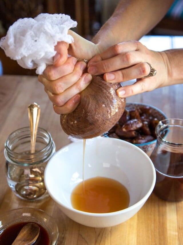 Date Honey Syrup - Silan Recipe