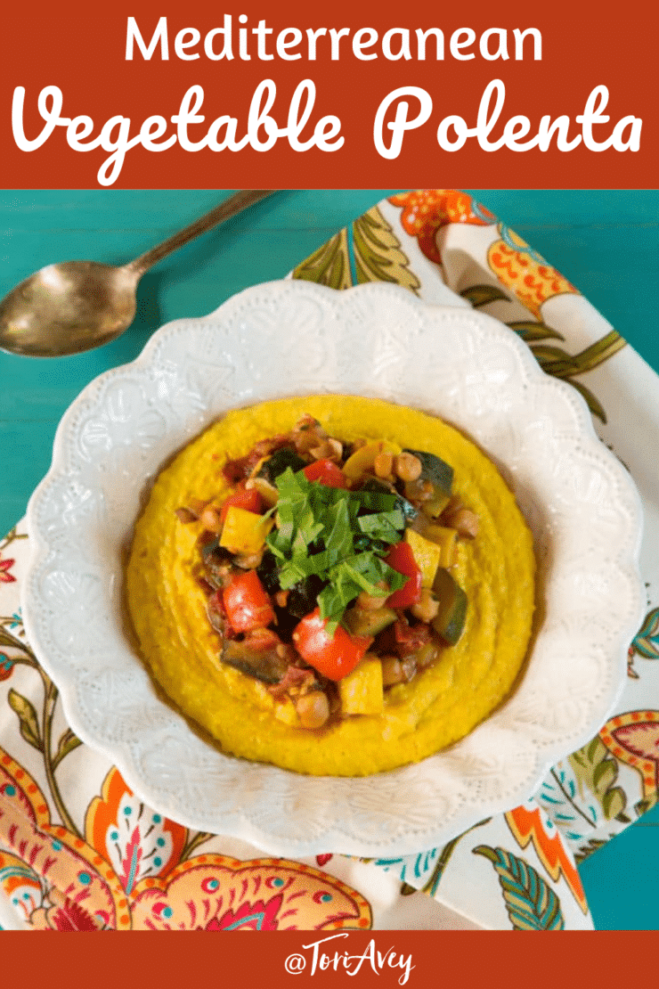 Mediterranean Vegetable Polenta - Vegan Entree Recipe