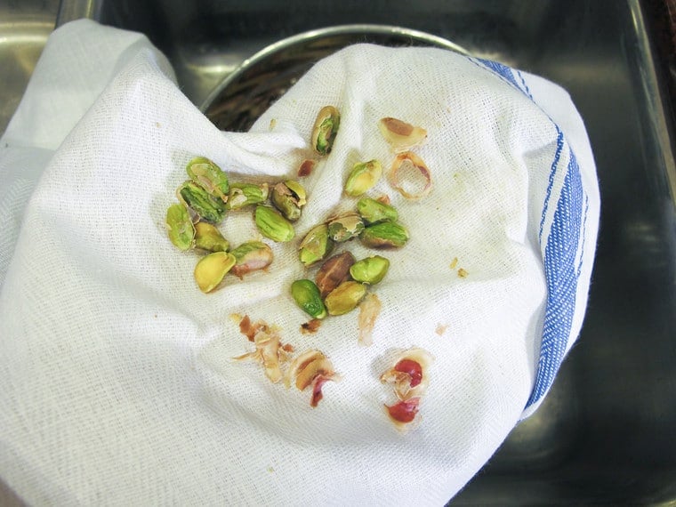 How to Peel Pistachios - Tori Avey