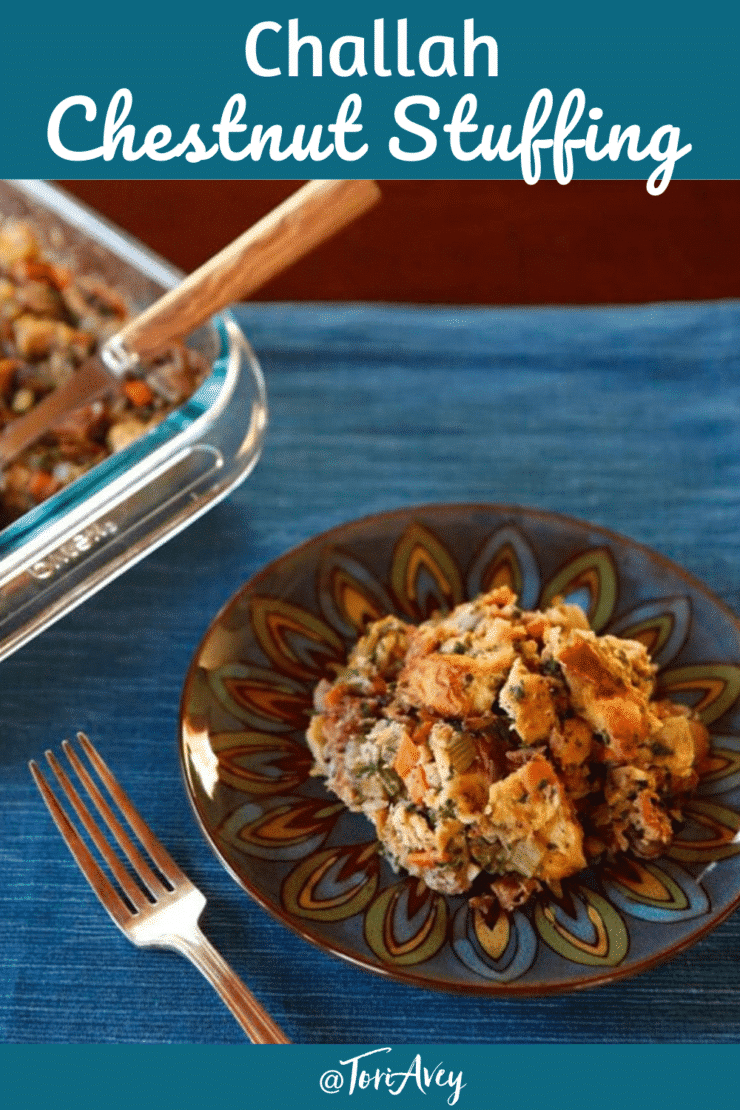 Challah Chestnut Stuffing - Kosher Holiday Recipe