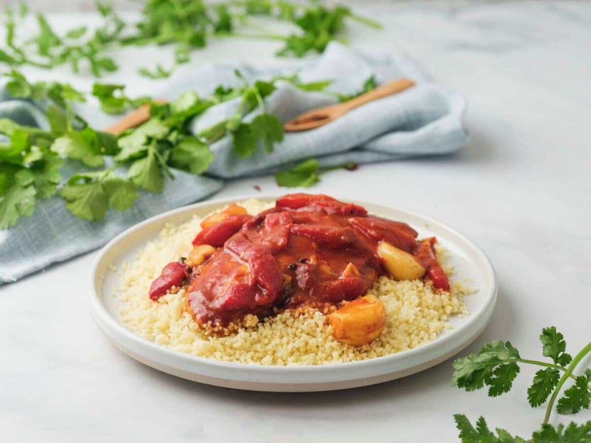 Mediterranean Fish in Tomato Sauce - Healthy Fish Recipe